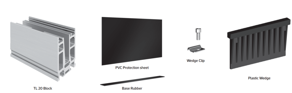 Transline 20 Side Mounting Glass Railing System | Technoraill